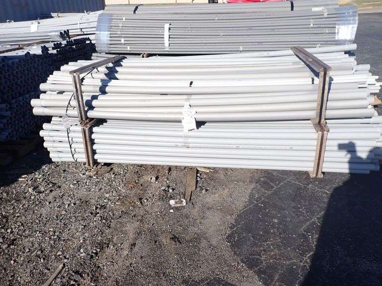 Lot of Assorted Rigid PVC Conduit - Yellow Tag Auctions