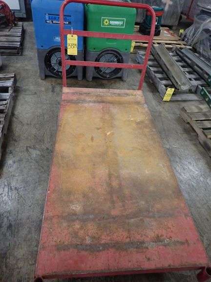 Platform Push Cart - Yellow Tag Auctions