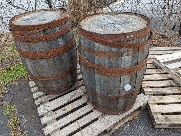 Lot of (2) Barrels - Yellow Tag Auctions