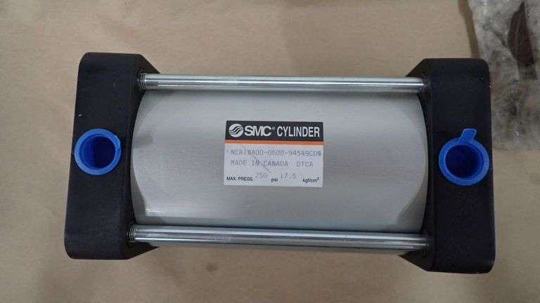 Lot of (6) Assorted SMC Cylinders - Yellow Tag Auctions