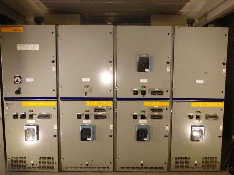 Eaton Cutler Hammer Vacclad Metal-Clad Switchgear | Rigging Fee: $350 ...
