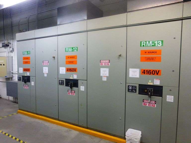 Westinghouse Ampgard Medium Voltage MCC - Yellow Tag Auctions
