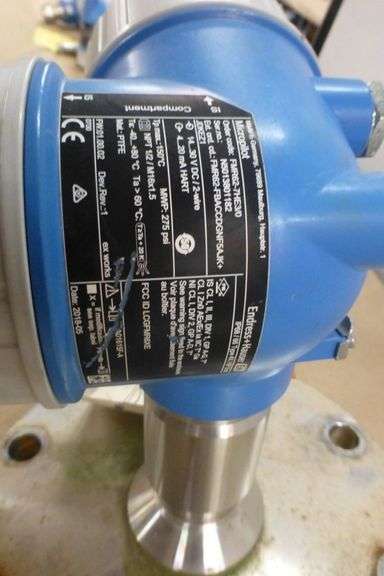 Lot of (2) Endress & Hauser Micropilot Radar Level Transmitters w ...