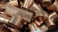 Lot of Assorted Copper Pipe Fittings - Yellow Tag Auctions