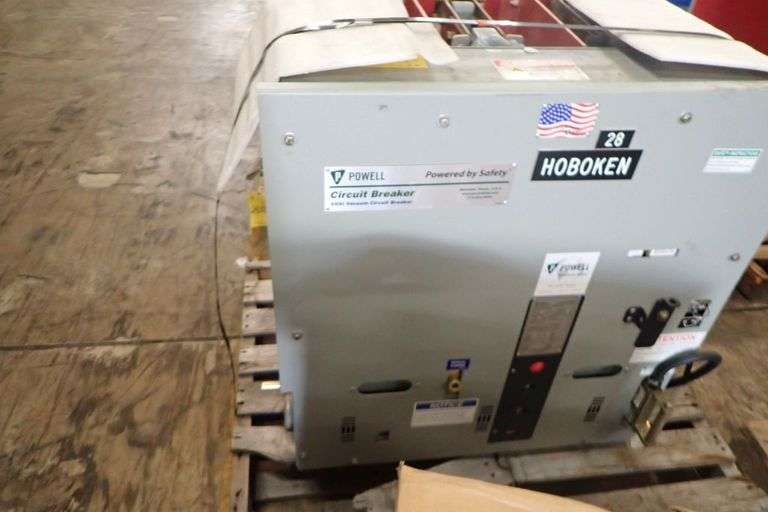 Powell ANSI Vacuum Circuit Breaker - Yellow Tag Auctions