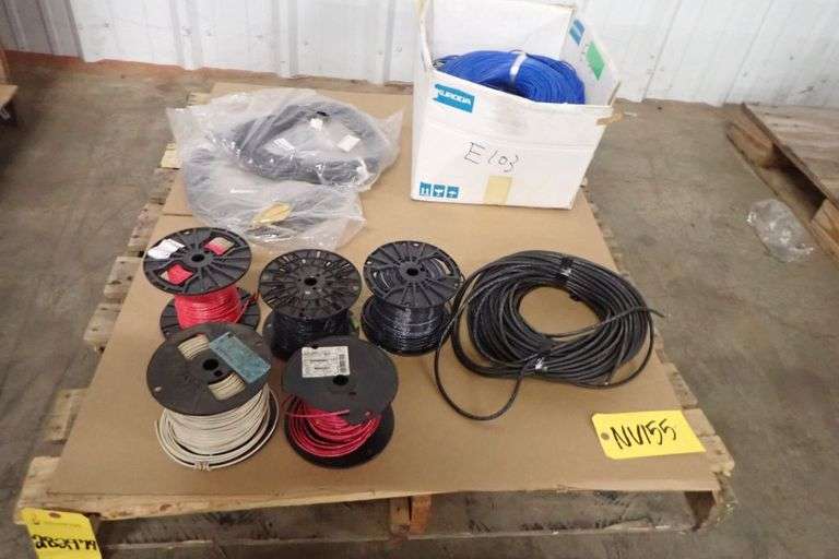 Lot of Assorted Wire Cables - Yellow Tag Auctions