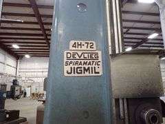 DeVlieg 4H-72 Spiramatic Jig Mill - Yellow Tag Auctions