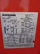 Raymond 7500 Universal Stance Reach Forklift - Yellow Tag Auctions