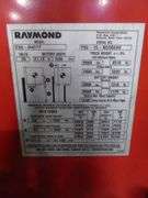 Raymond 7500 Universal Stance Reach Forklift - Yellow Tag Auctions