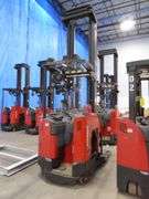 Raymond 7500 Universal Stance Reach Forklift - Yellow Tag Auctions