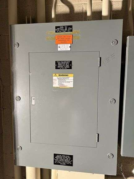 Square D Panelboard - Yellow Tag Auctions