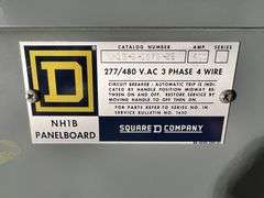 Square D Panelboard - Yellow Tag Auctions