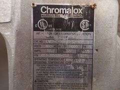 Lot of (2) Chromalox Air Heaters - Yellow Tag Auctions