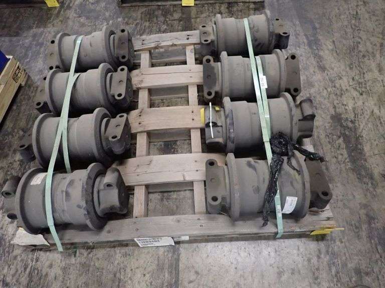 Lot of (8) Track Roller Assemblies - Yellow Tag Auctions