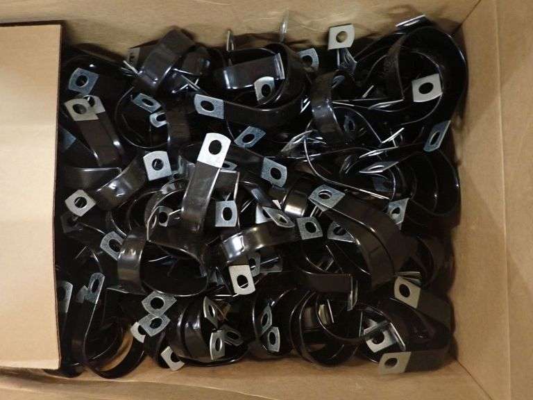Lot of Rubber Coated Clamps - Yellow Tag Auctions