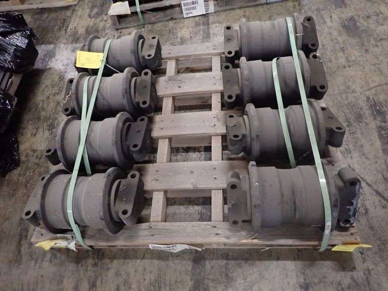 Lot of (8) Track Roller Assemblies - Yellow Tag Auctions