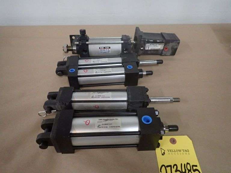 Lot of (6) Assorted Cylinders - Yellow Tag Auctions