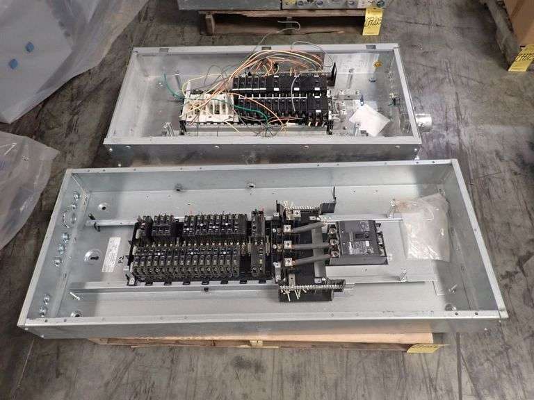 Lot of (2) Panelboards - Yellow Tag Auctions