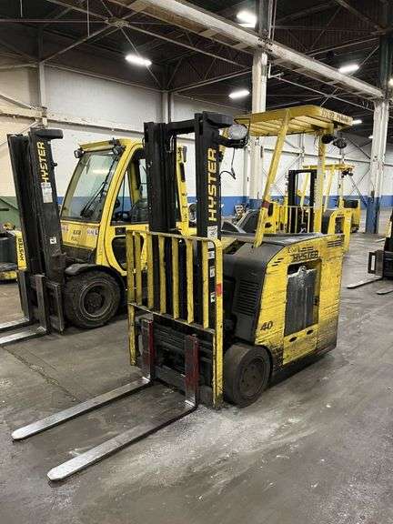 Hyster Electric Forklift - Yellow Tag Auctions