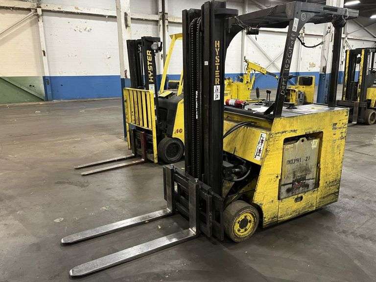 Hyster Electric Forklift - Yellow Tag Auctions