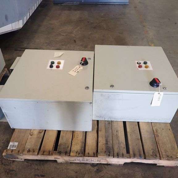 Lot of ABB UL Control Panels - Yellow Tag Auctions