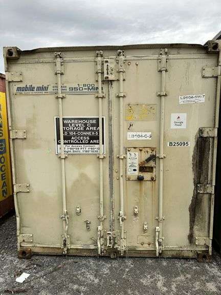 40' Shipping Container - Tag: 292421 - Yellow Tag Auctions