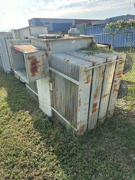 Houston B Location - Ferranti Packard 1000 KVA Transformer - Yellow Tag ...