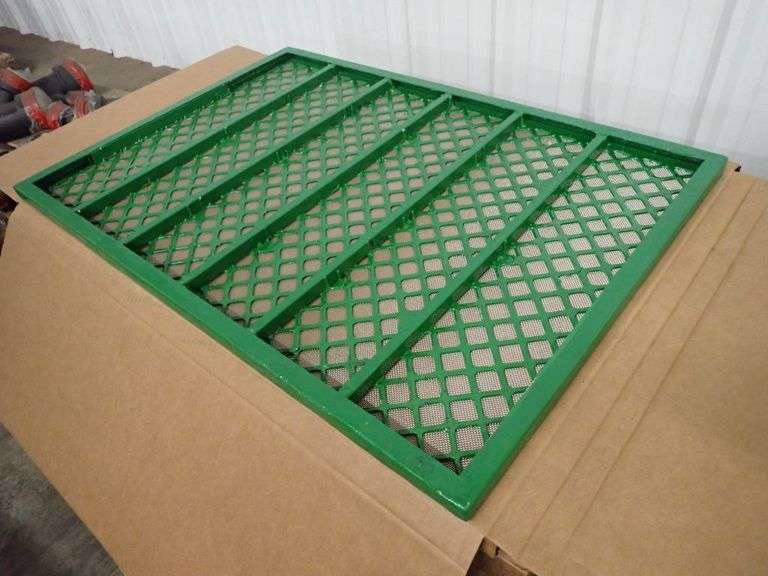 Lot of (9) Shaker Screens/Hardware Controls - Yellow Tag Auctions