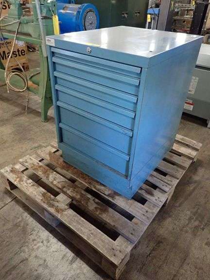 Lista 7-Drawer Industrial Tool Cabinet - Yellow Tag Auctions