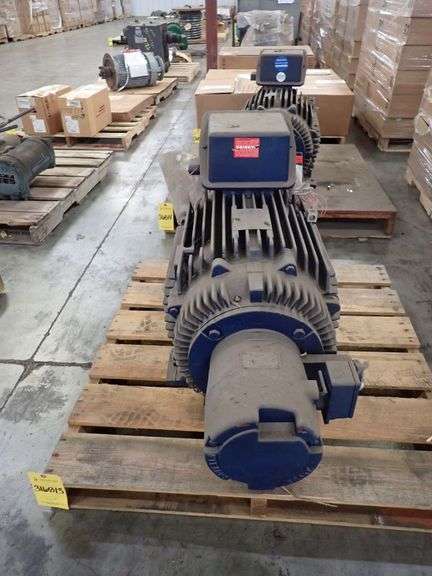 Marathon 50 HP Electric Motor and Stearns Brake - Yellow Tag Auctions