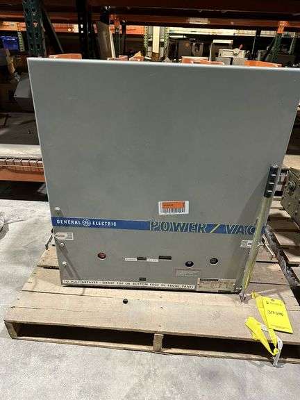 General Electric 1200A Power Vac Circuit Breaker - Yellow Tag Auctions