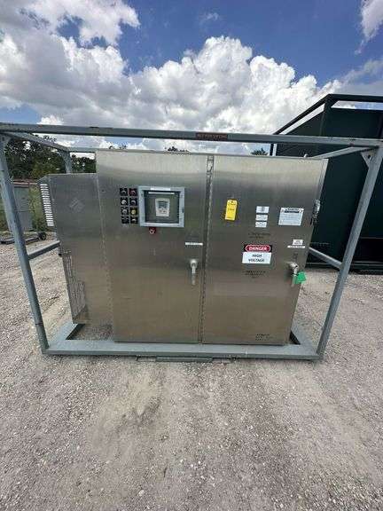 Pfannenberg Skid-Mounted Enclosure with ABB 200 HP Variable Frequency ...