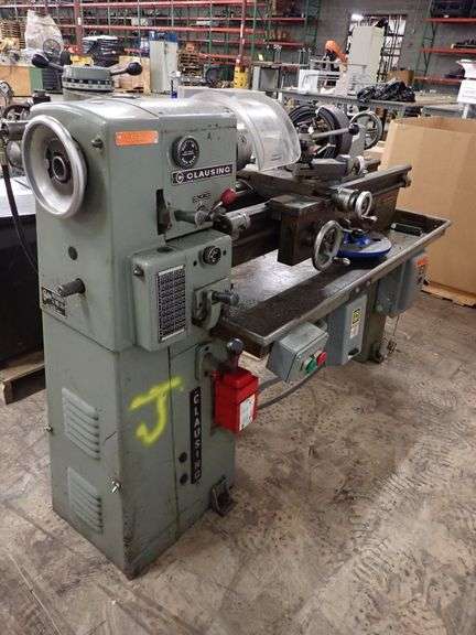 Clausing 12" x 36" Engine Lathe - Yellow Tag Auctions