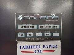 Cousins Low Profile Pallet Wrapper - Yellow Tag Auctions