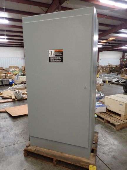 Hoffman Industrial Control Panel with Enclosure - Yellow Tag Auctions
