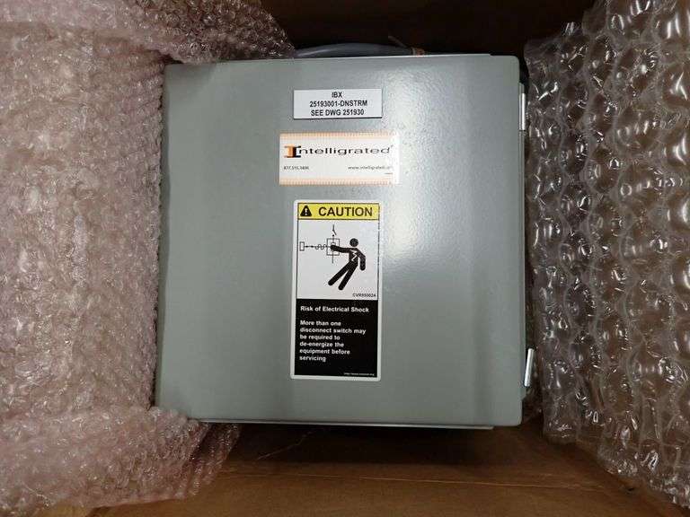 Lot of (4) Nvent Electrical Cutout Boxes with Components - Yellow Tag ...