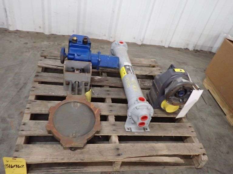 American Industrial Heat Exchanger with Falk Gear Drive Box and Bernard ...