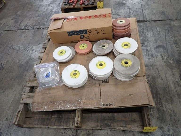 Lot of Grinding Wheels - Yellow Tag Auctions