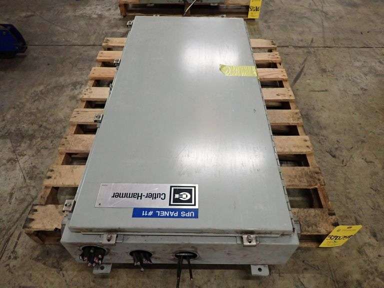 Cutler Hammer 100A Panelboard with Circuit Breakers with Cut Out Box ...