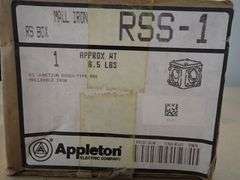 Lot of (3) Appleton Junction Boxes - Yellow Tag Auctions