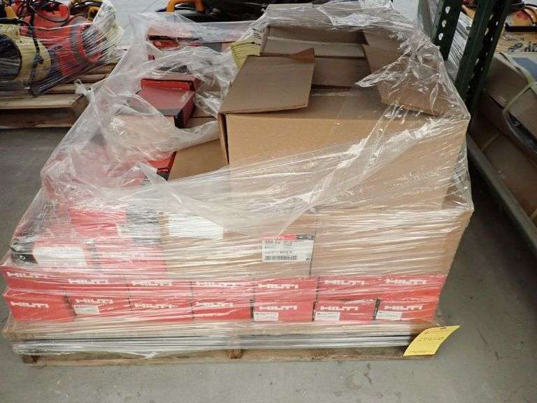 Lot of Assorted Hilti Hardware - Yellow Tag Auctions