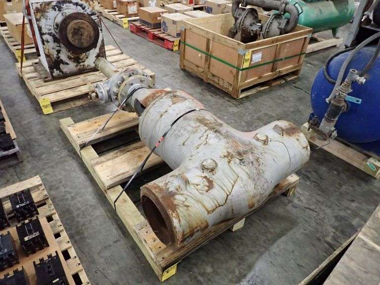 Newco 12" Valve with Sambo Gear Actuator - Yellow Tag Auctions