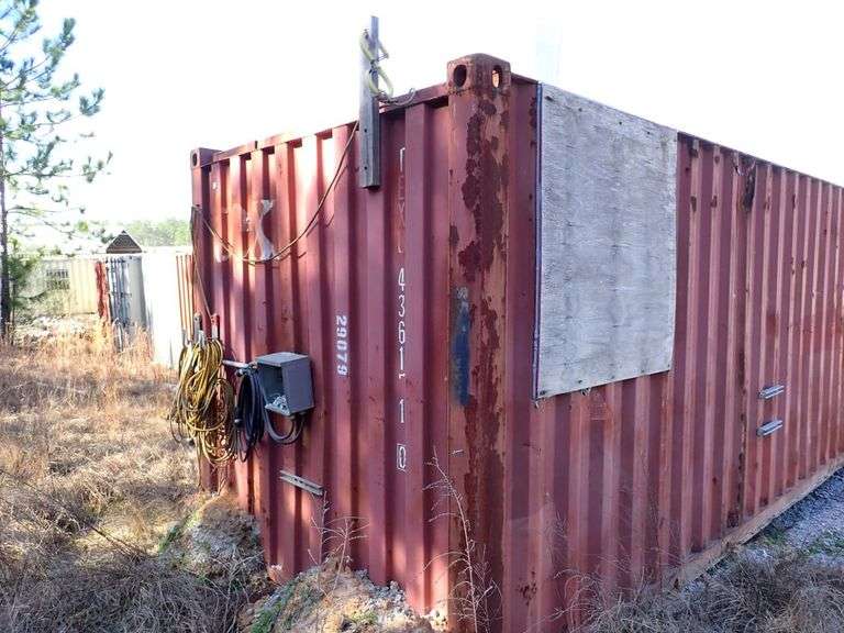 Textainer Group 40' Container - Yellow Tag Auctions