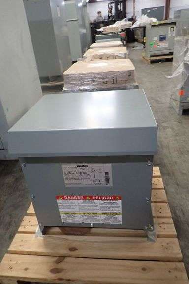 Siemens 15 KVA Dry Type Transformer - Yellow Tag Auctions