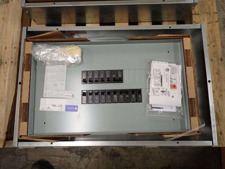Lot of Assorted Panelboard Interiors with Panelboard Boxes and Circuit ...