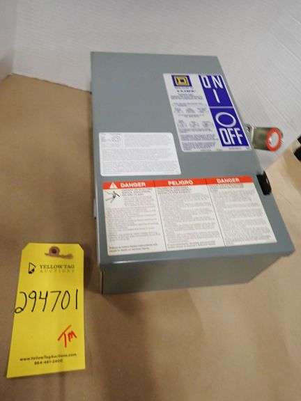 Square D Busway Unit - Yellow Tag Auctions