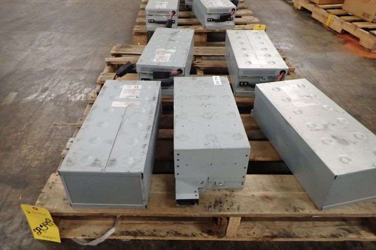 Lot of (5) Liebert Internal Battery Packs - Yellow Tag Auctions