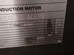 Siemens Allis Induction 250 HP Motor - Yellow Tag Auctions