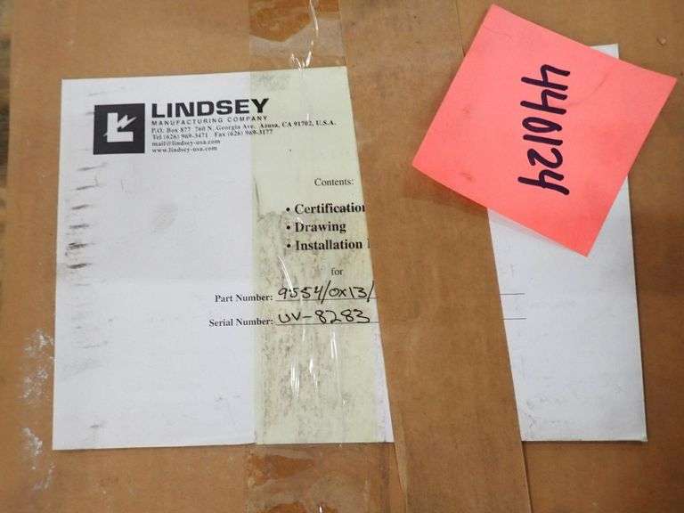 Lot of (6) Lindsey Voltage Monitoring Plug Underground Sensors - Yellow ...