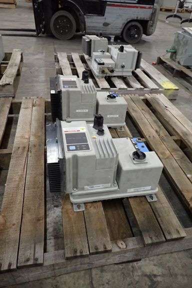 Lot of (2) Allen-Bradley Armorstart Control Modules with Bases - Yellow ...